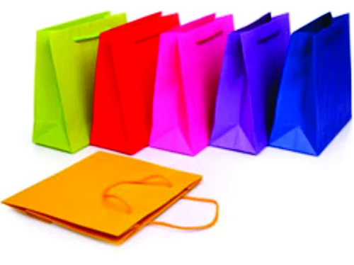 Kraft Coloured Paper Bags - Branded Bags - 083 420 8740